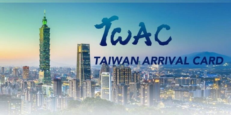 Taiwan: arrival card to become 100% digital from October 2025 - VisasNews