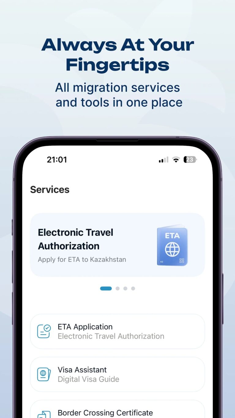 Kazakhstan launches ETA for visa-exempt travelers via the “QazETA ...