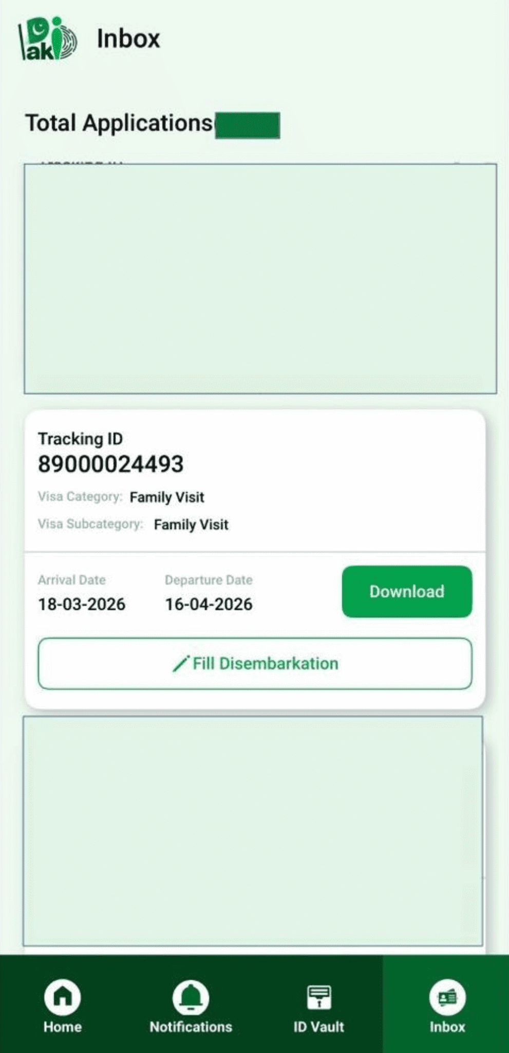 Pakistan: Disembarkation Card goes digital - VisasNews
